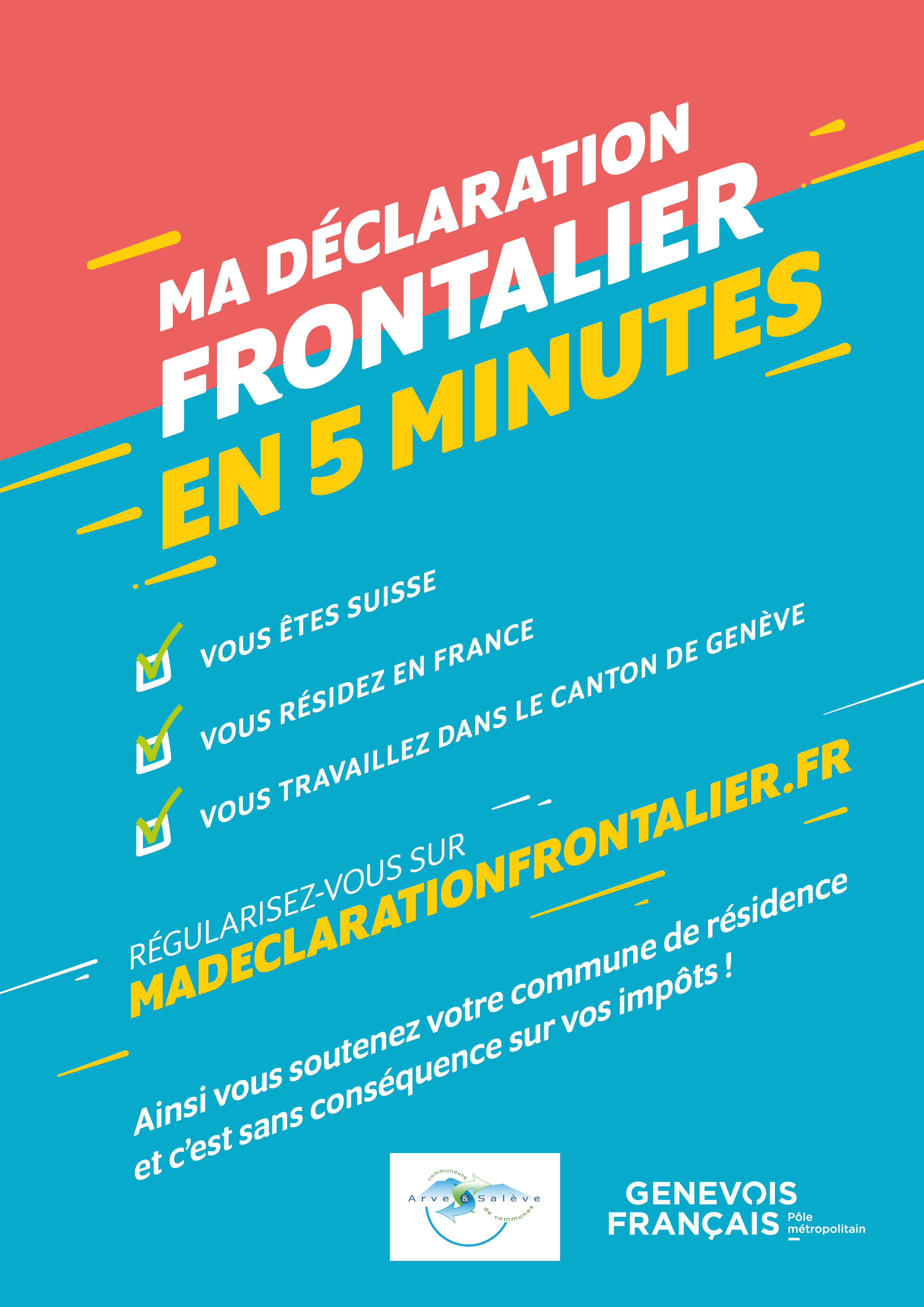 Travailleurs frontaliers : déclarez vous – La Muraz
