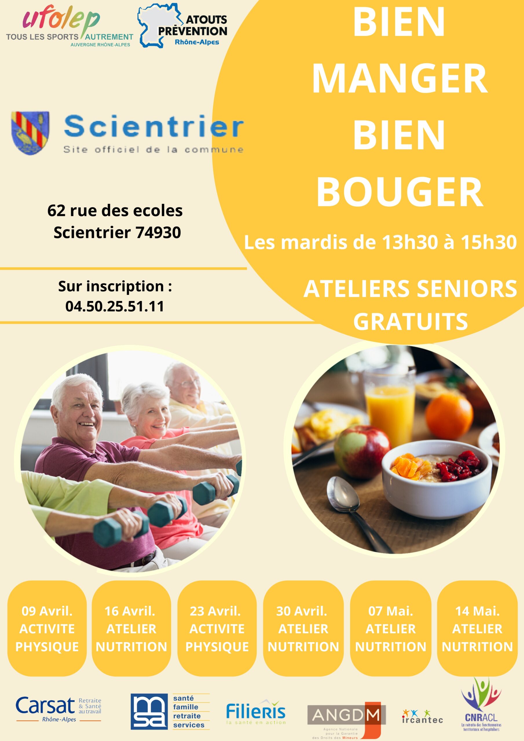 Bien manger, Bien bouger – La Muraz