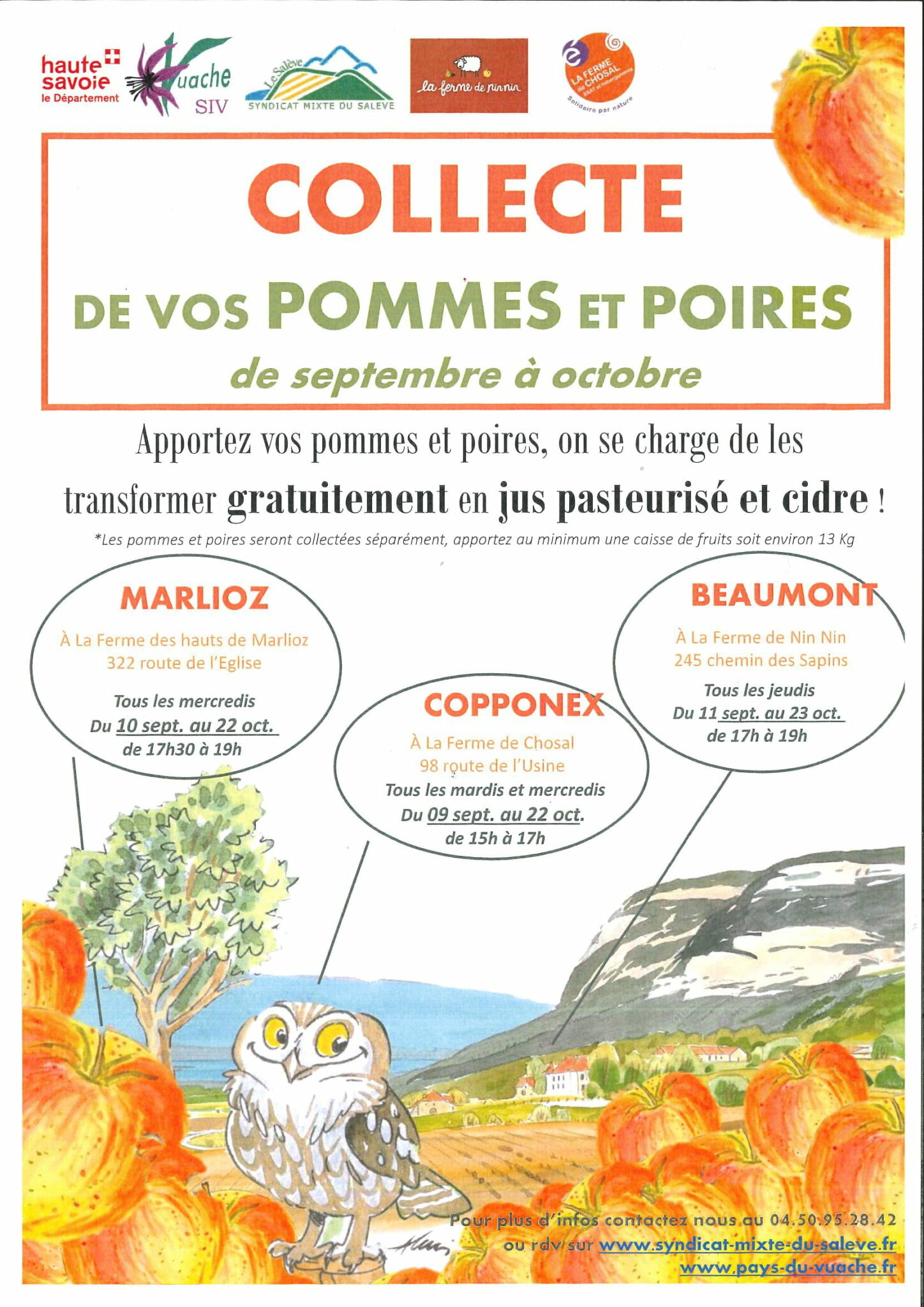 COLLECTE DE FRUITS – La Muraz